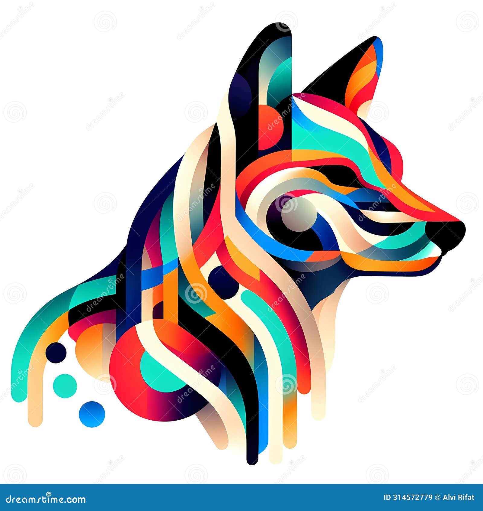Animal Face Mascot Logo Design,image is Generated with the Use of AI ...