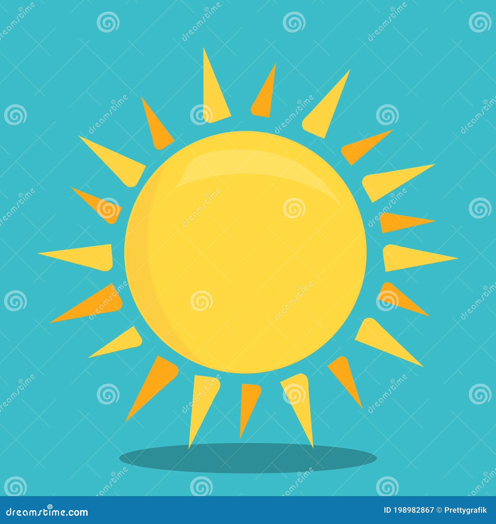 Animal face sun 11 stock illustration. Illustration of face - 198982867