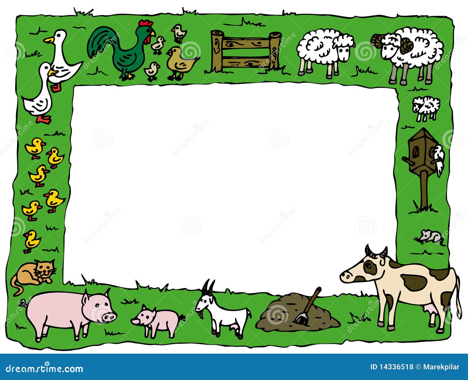 Farm Border Clipart