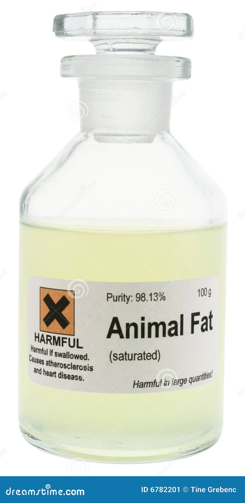 Animal Fat stock image. Image of concept, glass, flask - 6782201