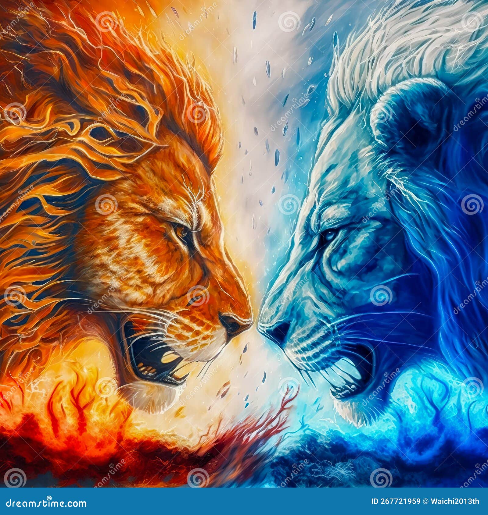 Animal Fight Wallpaper