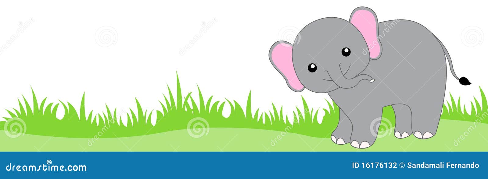 Animal Header / Border Vector Illustration | CartoonDealer.com #16189668