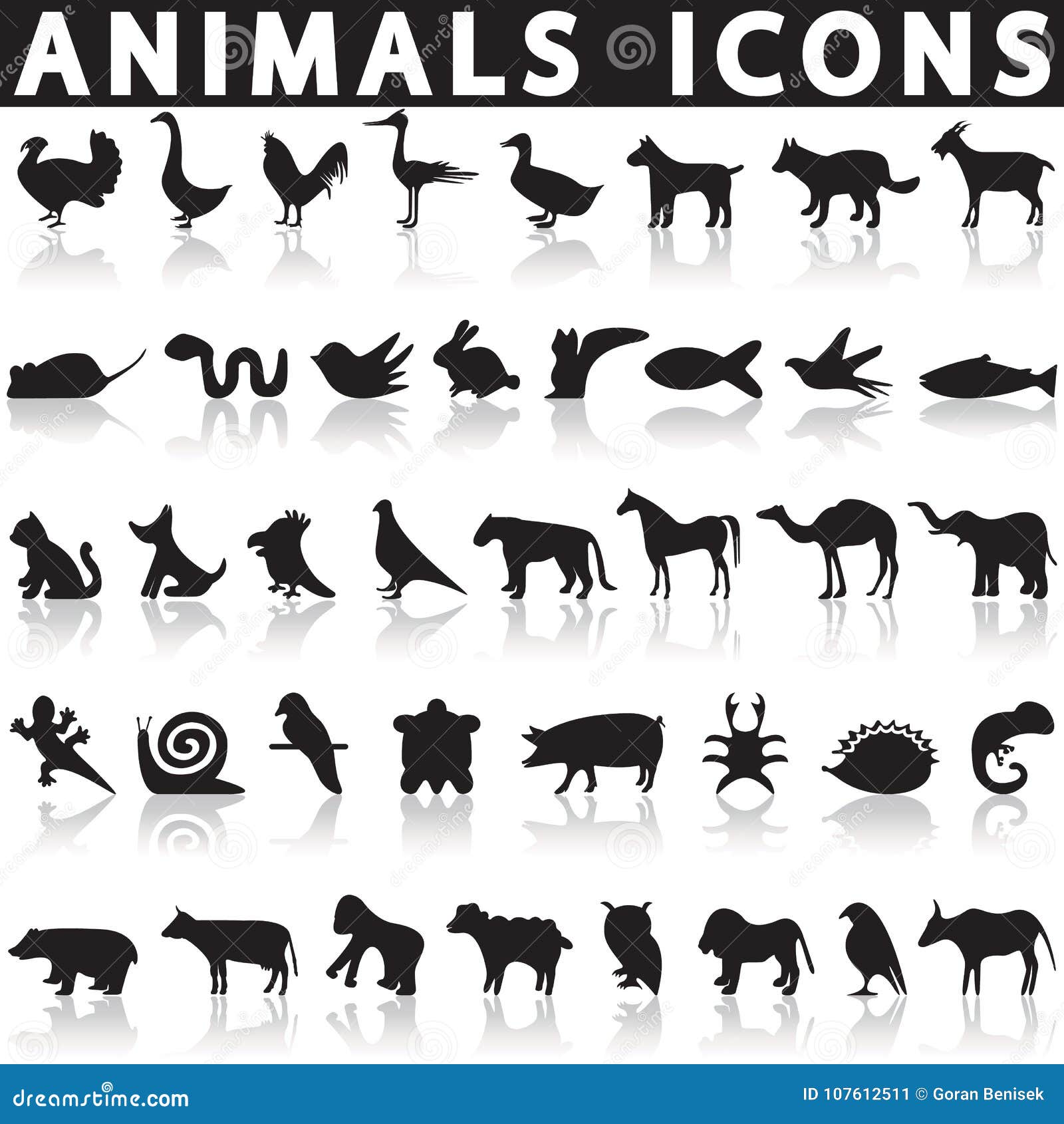 Animal Icons - Logos With Koala - Illustrations, Stickers ...