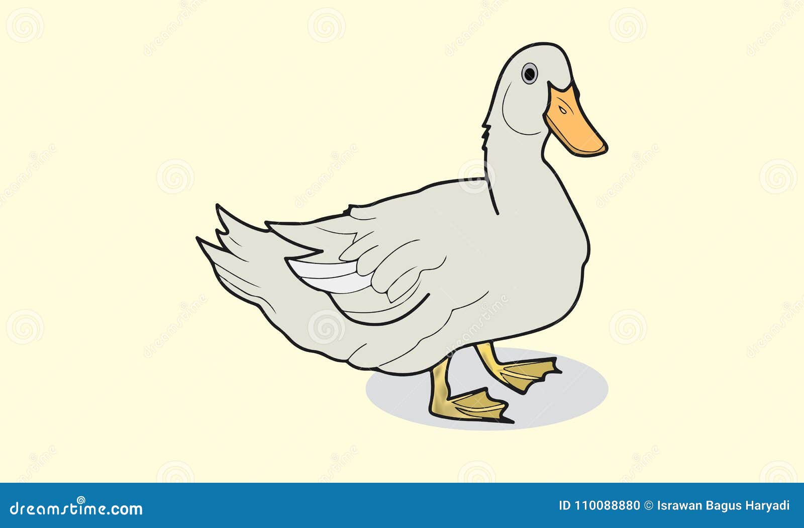 Animal Image Duck stock illustration. Illustration of used - 110088880