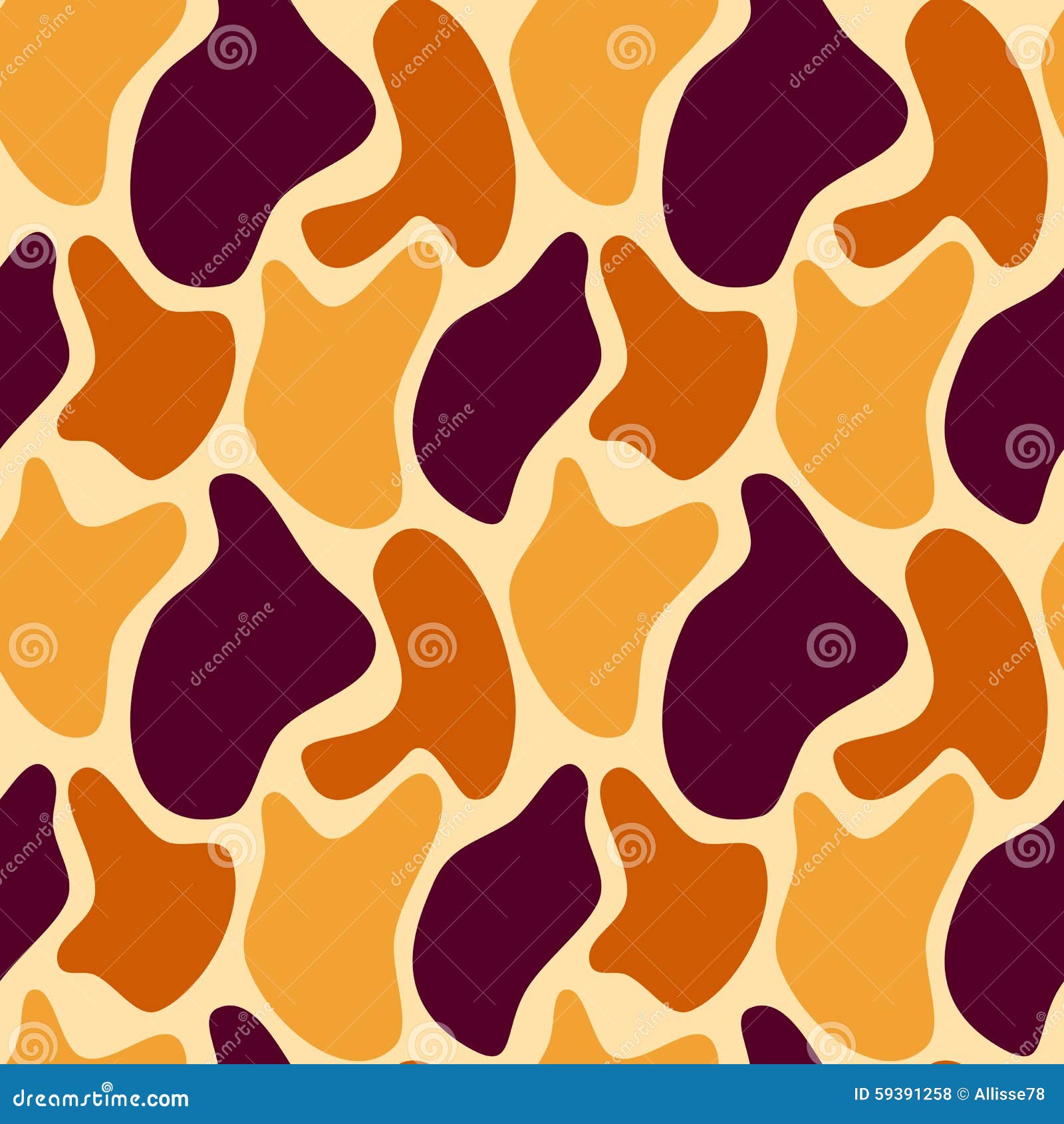 Animal Pattern Print Seamless Background Illustration Stock Vector ...