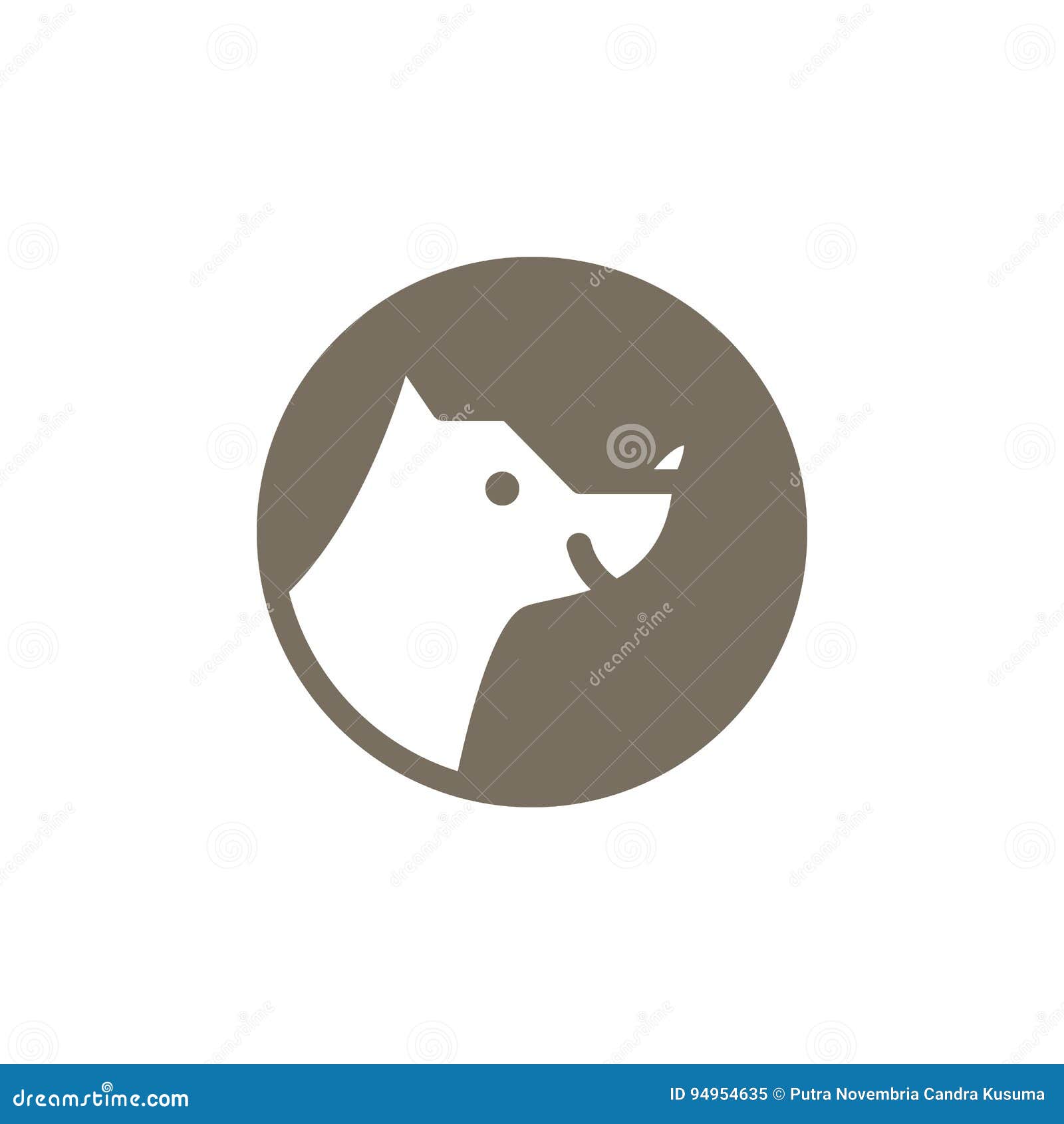 Animal Pet Icon Logo Design Element Stock Vector - Illustration of ...