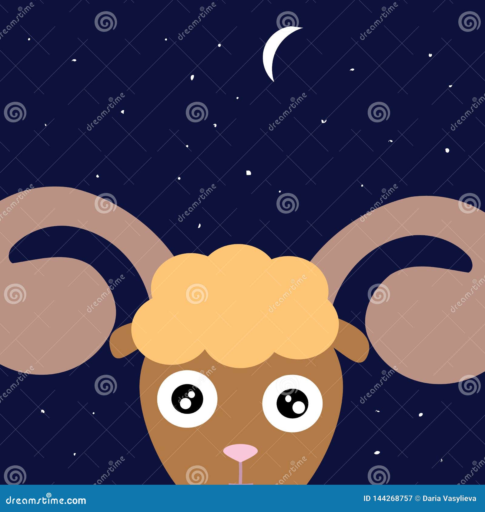 Animal portrait vector stock vector. Illustration of faces - 144268757