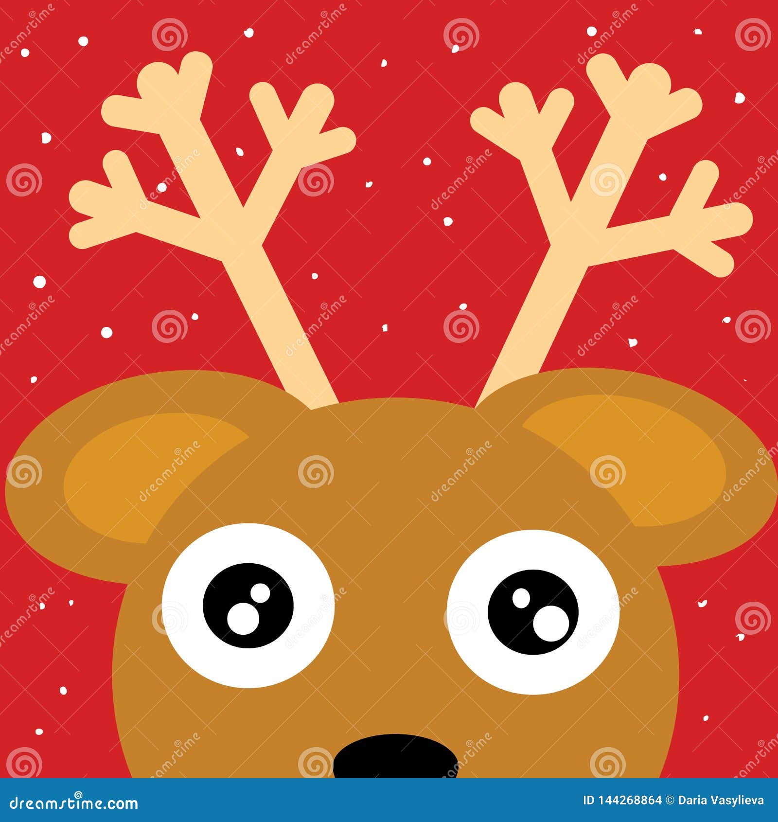 Animal portrait vector stock vector. Illustration of green - 144268864