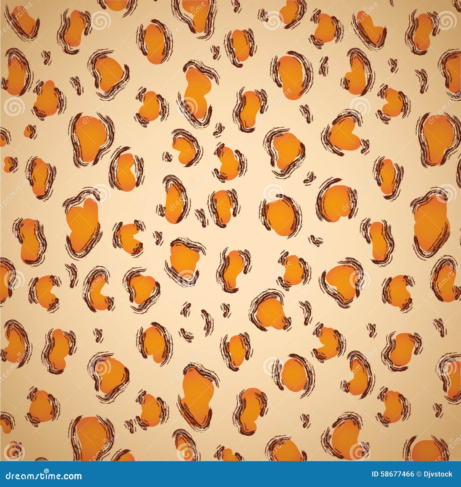 Animal print design. stock vector. Illustration of cute - 58677466