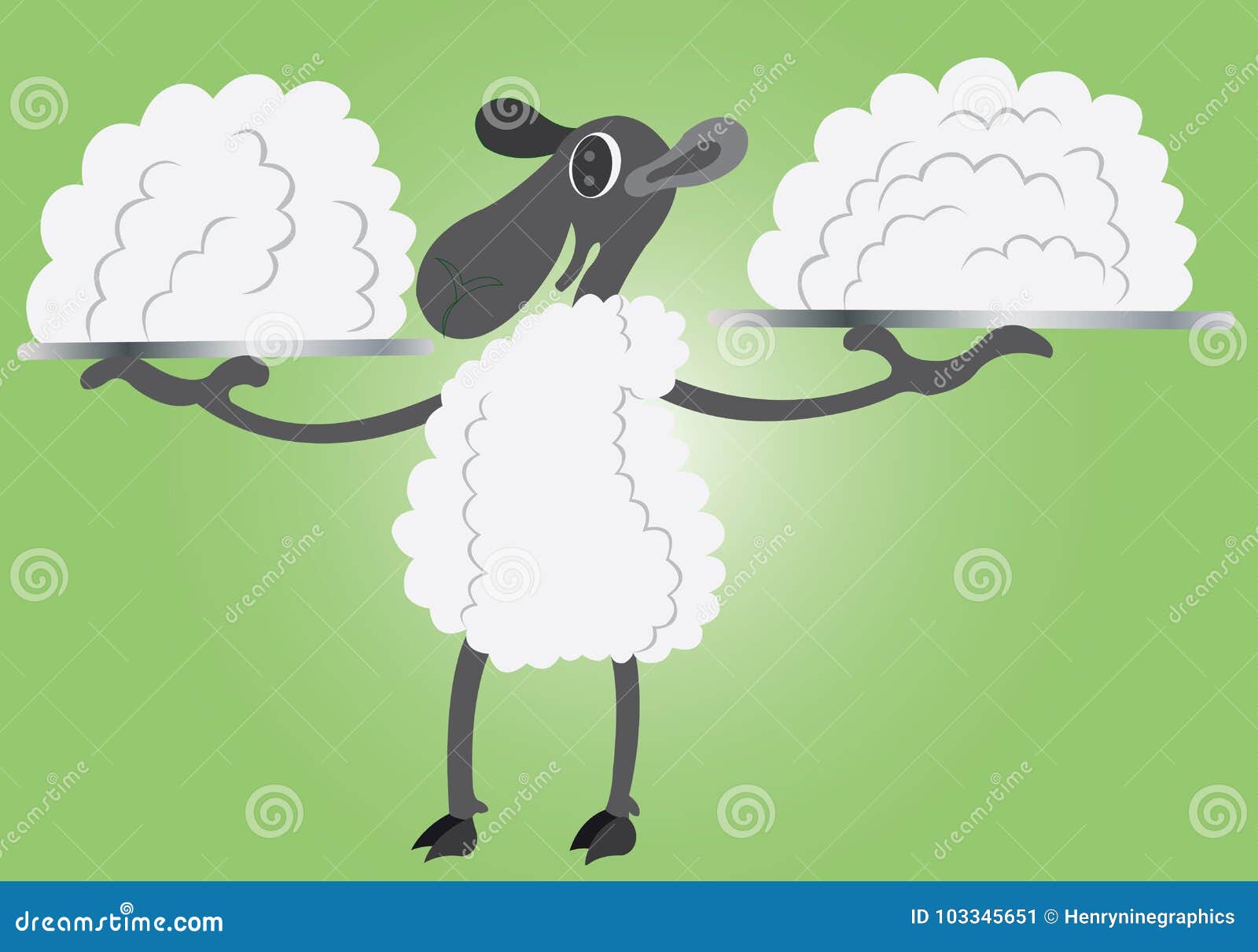 Animal Products 1 stock vector. Illustration of wool - 103345651