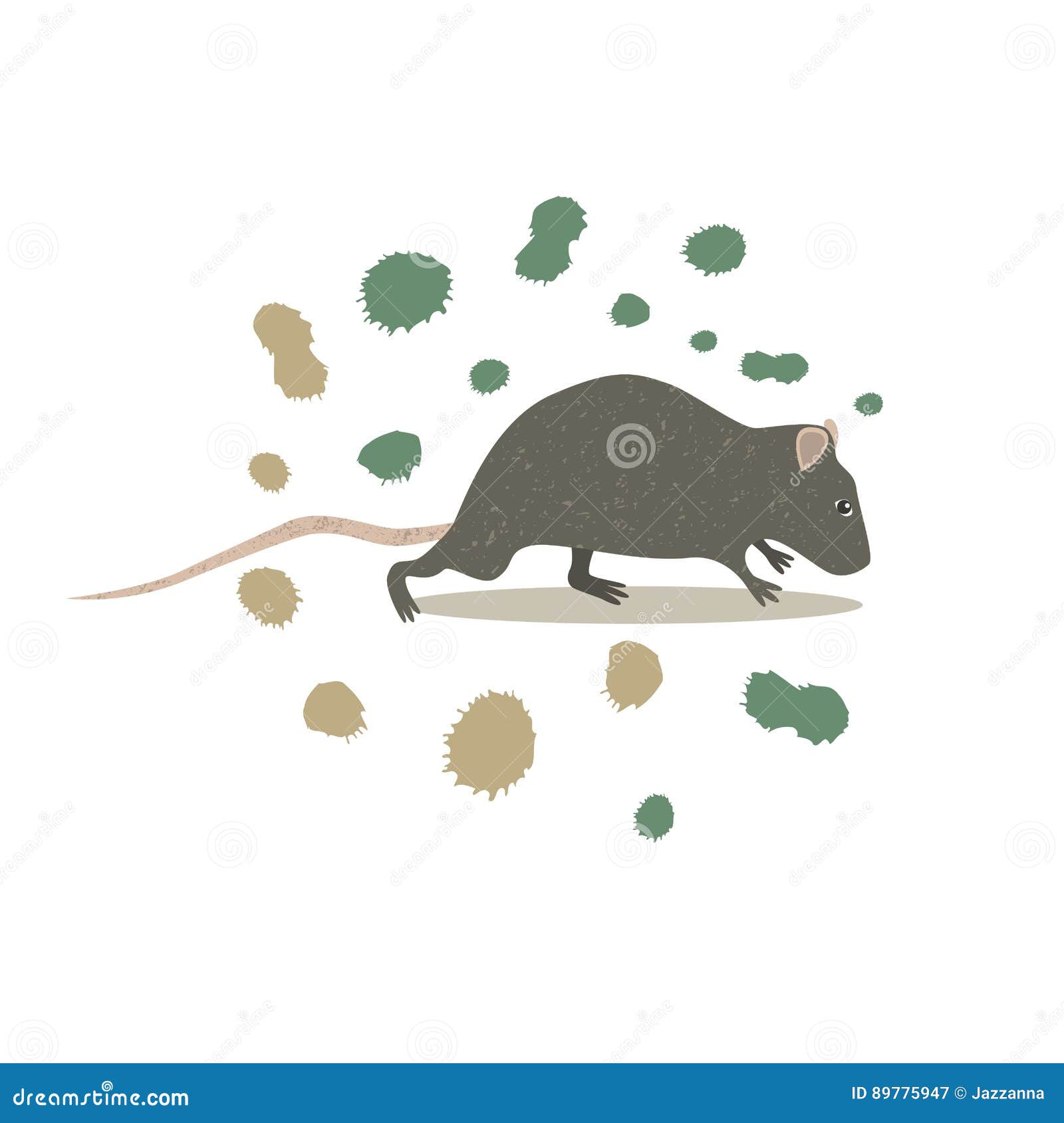Animal rat clip art stock vector. Illustration of rats - 89775947