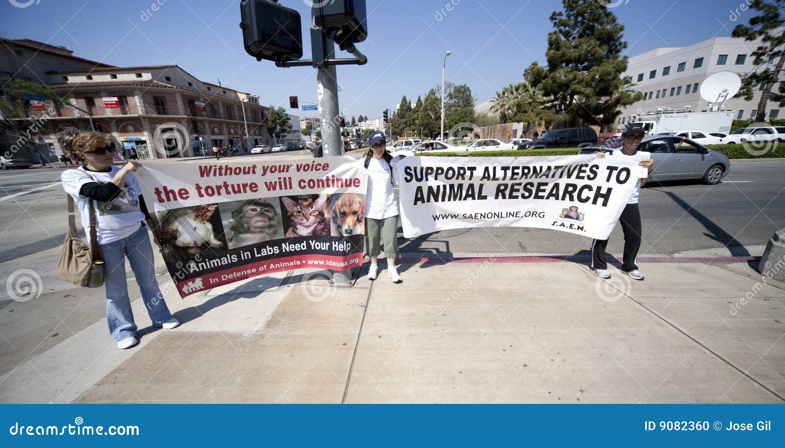 Animal Testing Protest