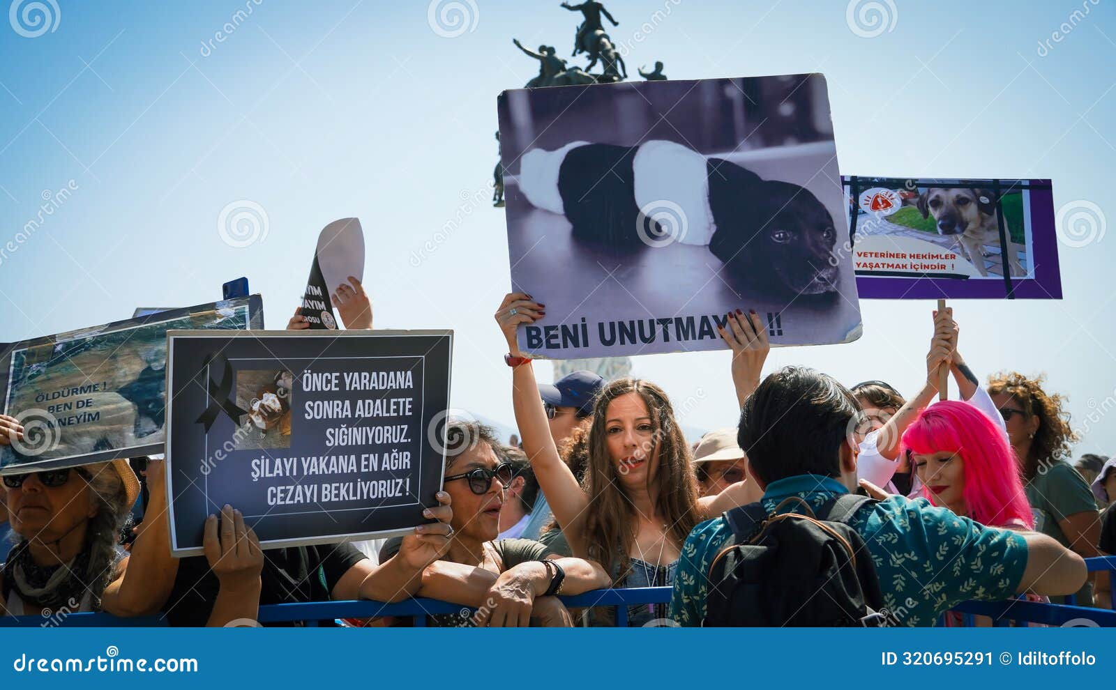 Animal Rights Activists Held a Rally Across Turkey, Izmir - 02 Jun 2024 ...