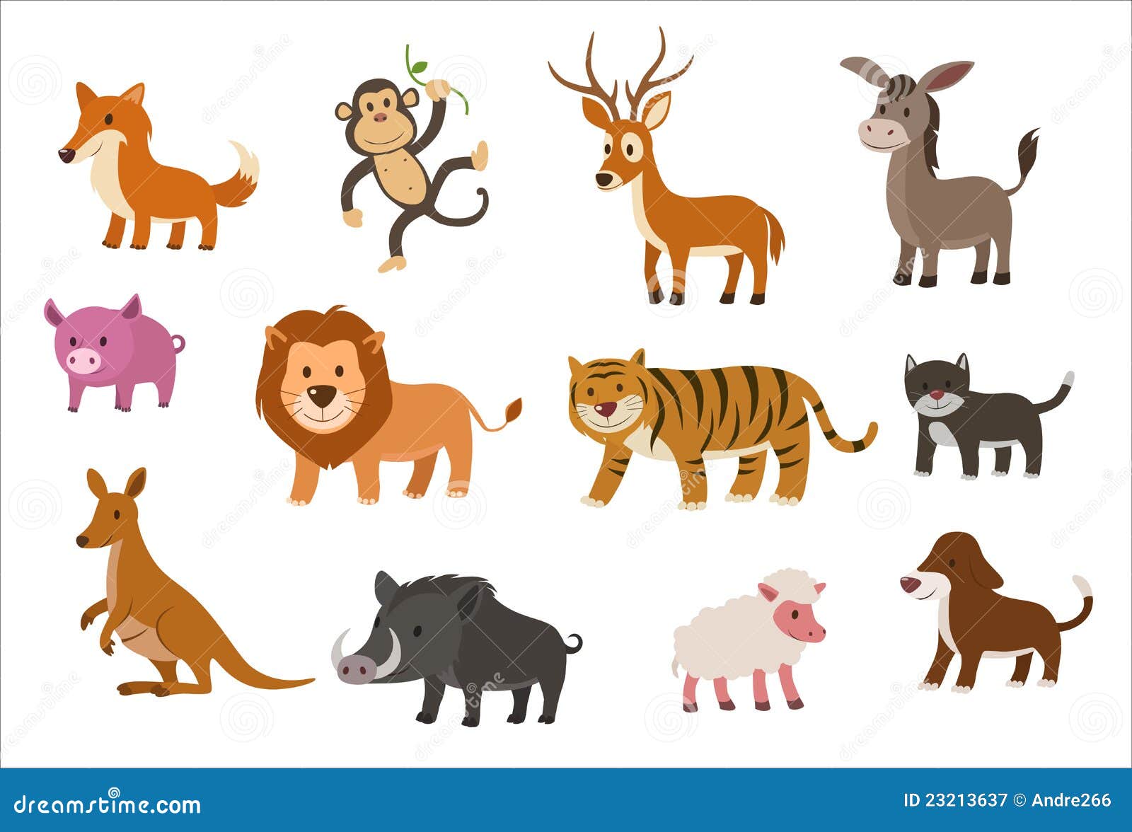 Animated Boar Character Sprites Cartoon Vector | CartoonDealer.com ...