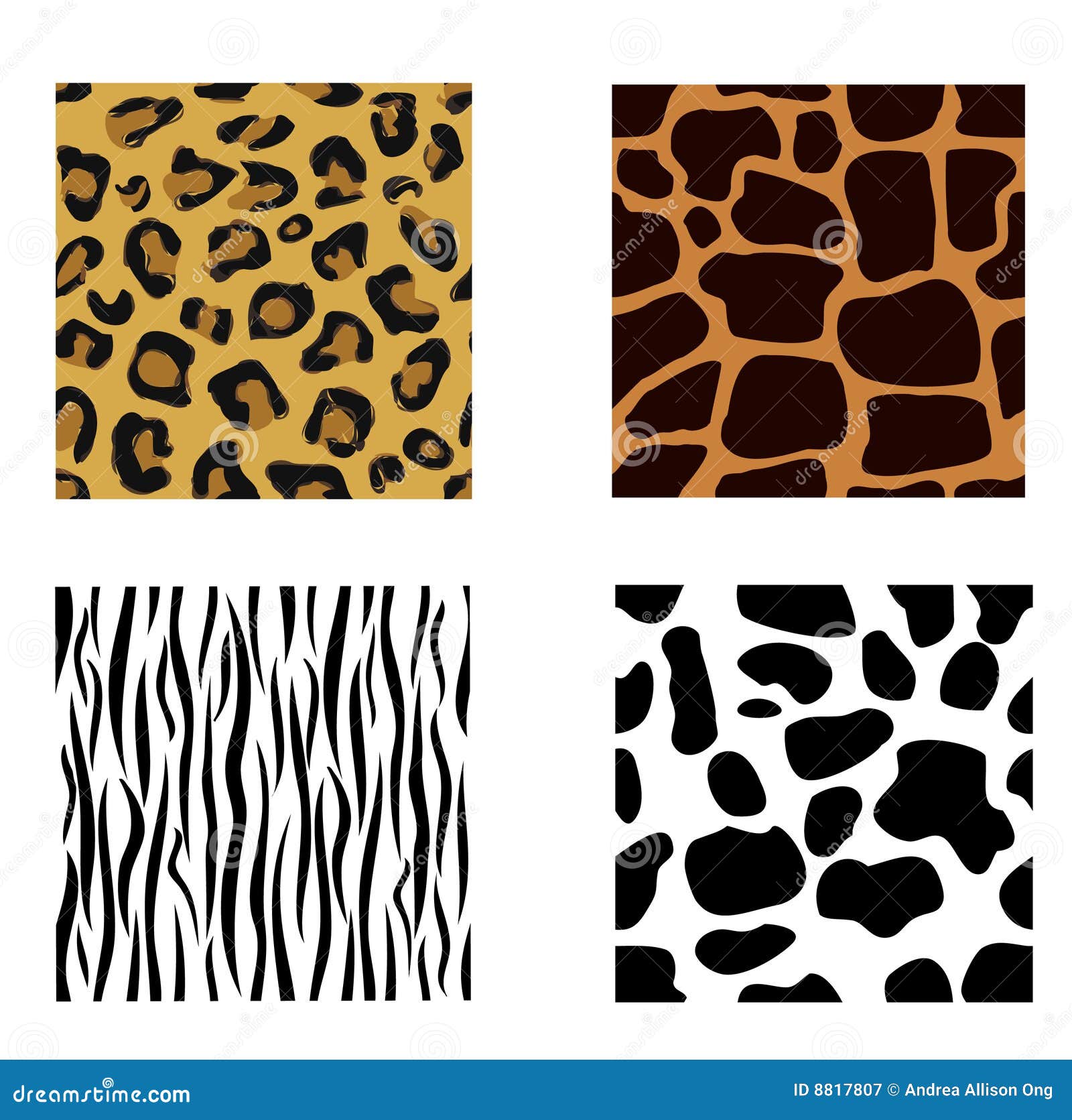 Animal skin stock vector. Illustration of culture, wild - 8817807