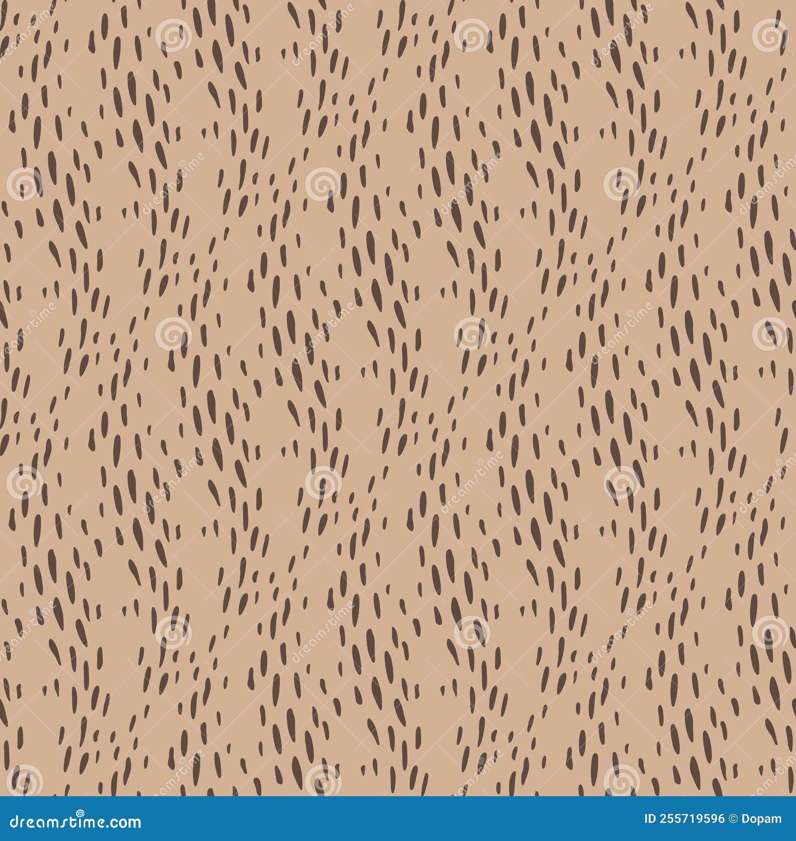 Animal Spots Patterns. Regular Wave. Doodle Speckled Seamless Pattern ...