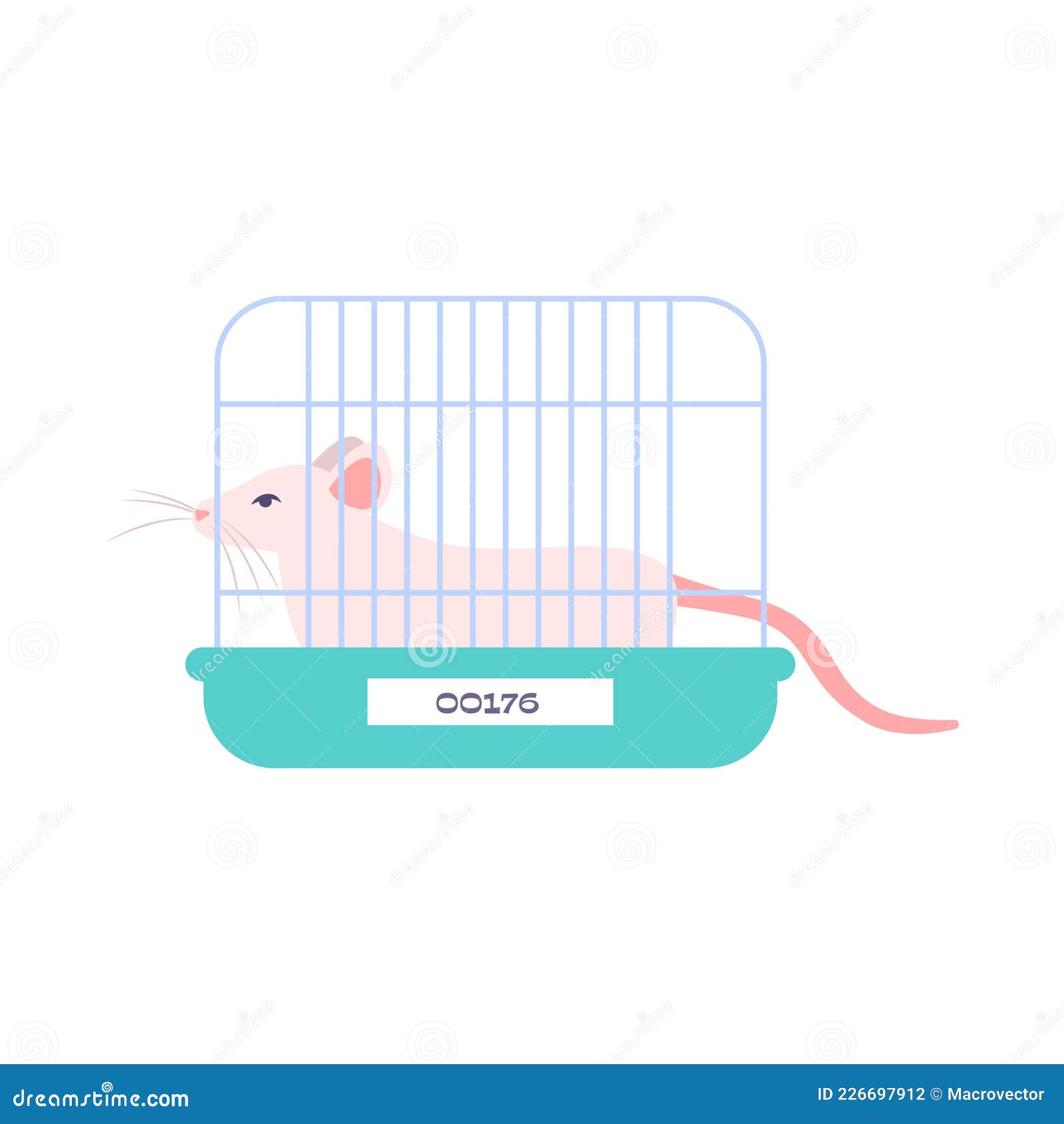 Animal Testing Icon stock vector. Illustration of medicine - 226697912