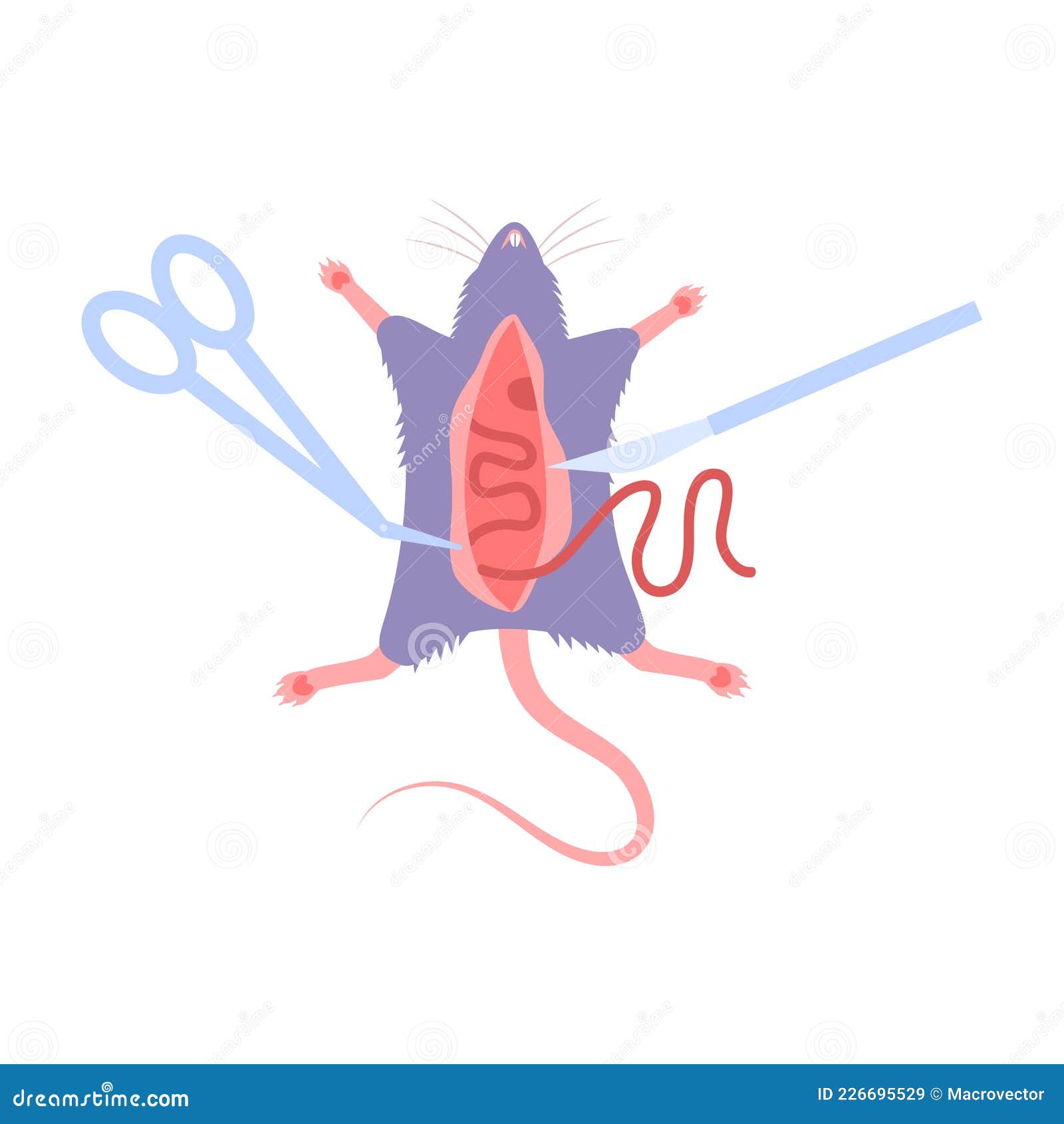 Animal Testing Icon stock vector. Illustration of treatment - 226695529