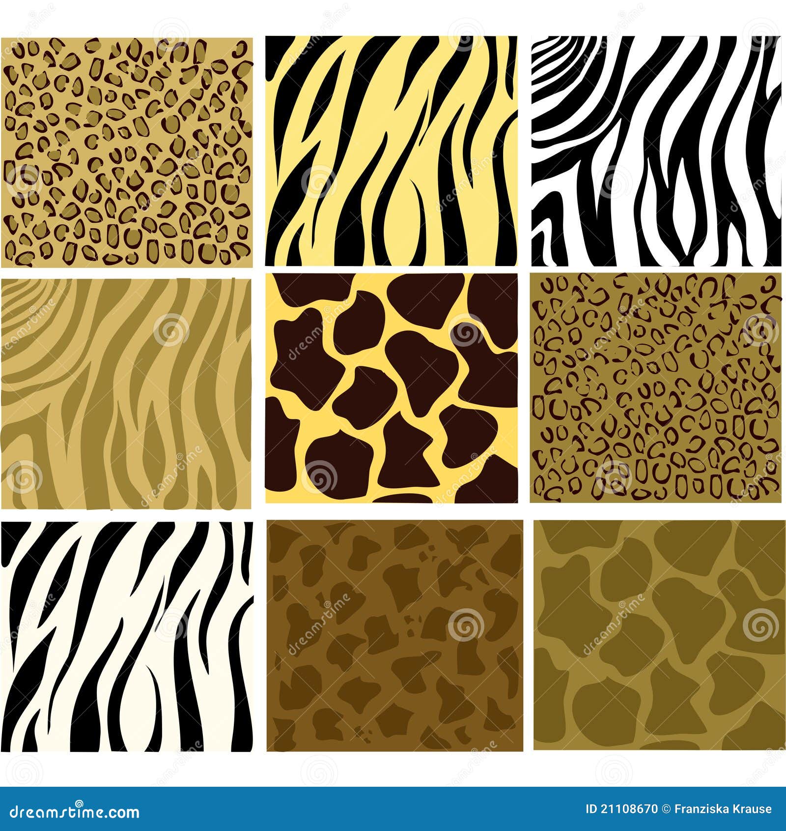 Animal textured stock vector. Illustration of layer, skin - 21108670