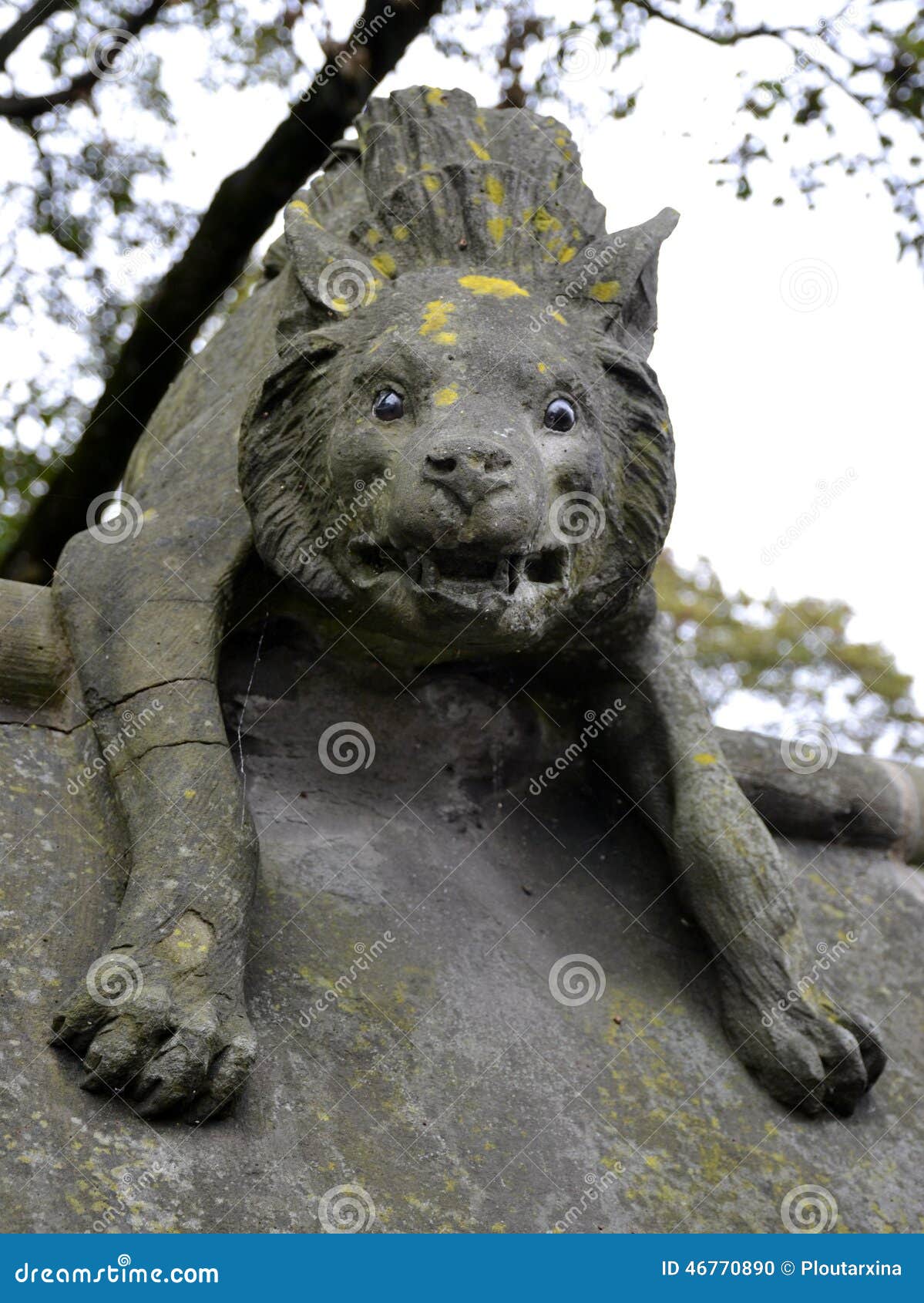 Animal wall from Cardiff stock photo. Image of statue - 46770890