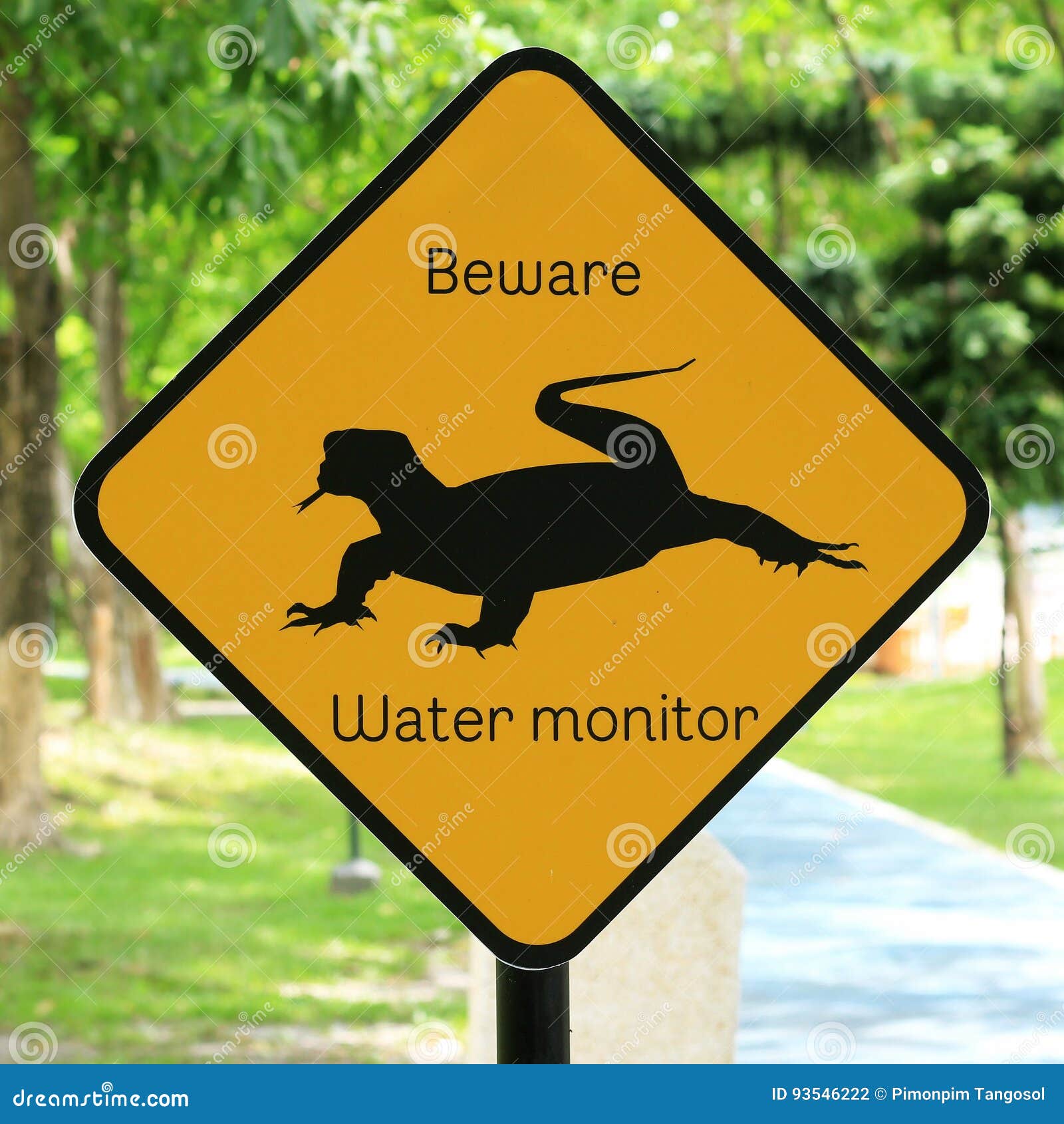 Animal warning sing stock photo. Image of walk, road - 93546222