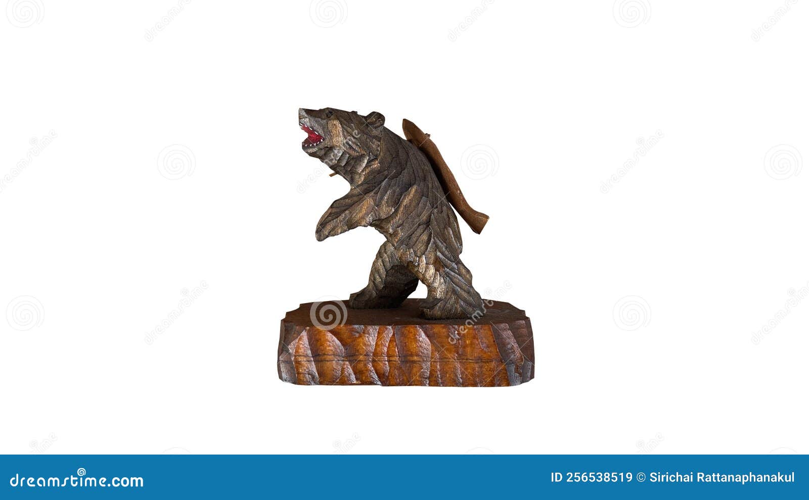 Animal Wooden Sculpture, Bear Sculpture, Wooden Bear, Timber Stock ...