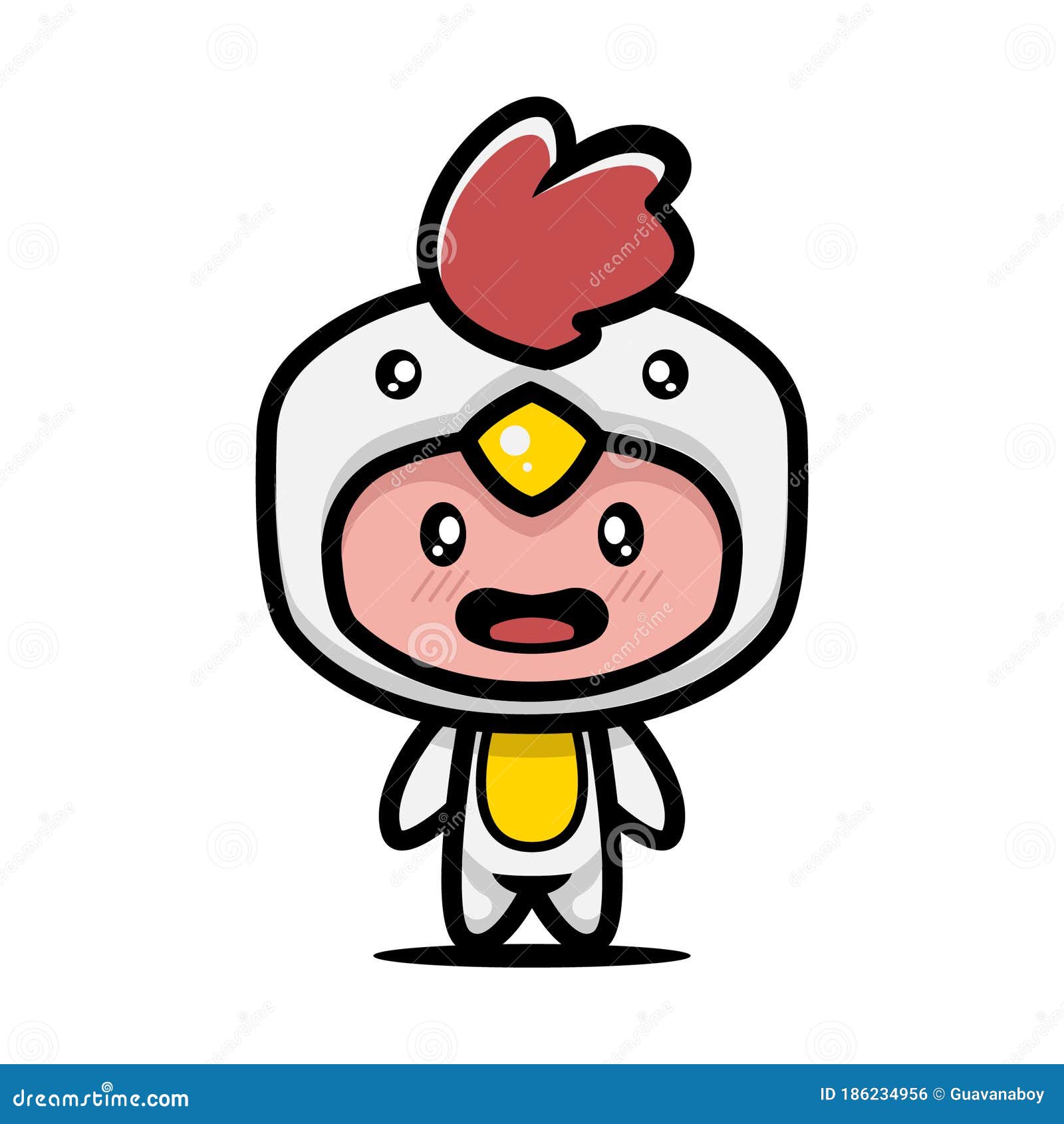 Ham Costume Man Mascot Promoter. Male In Suit Gammon Distributes ...