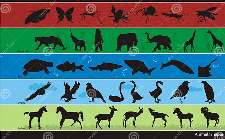 Animals composition stock illustration. Illustration of horse - 4623050