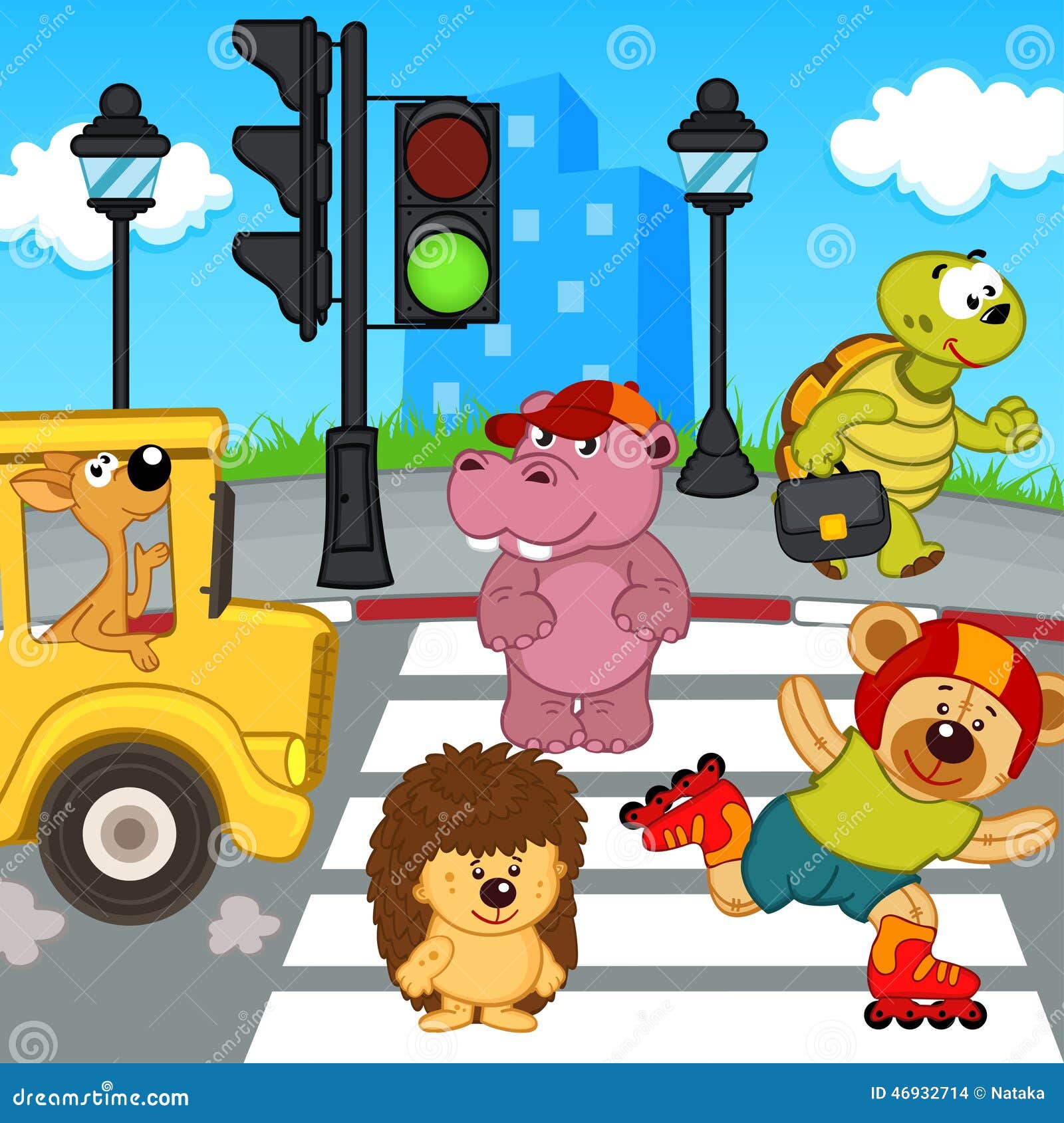 Traffic Sign Go Across Stock Illustrations – 8 Traffic Sign Go Across ...