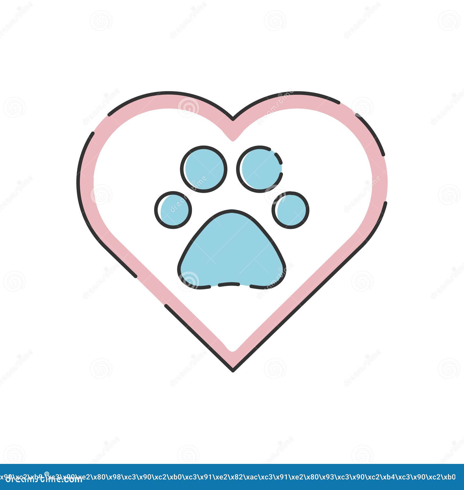 Animals Help Vector Illustration Isolated On White | CartoonDealer.com ...