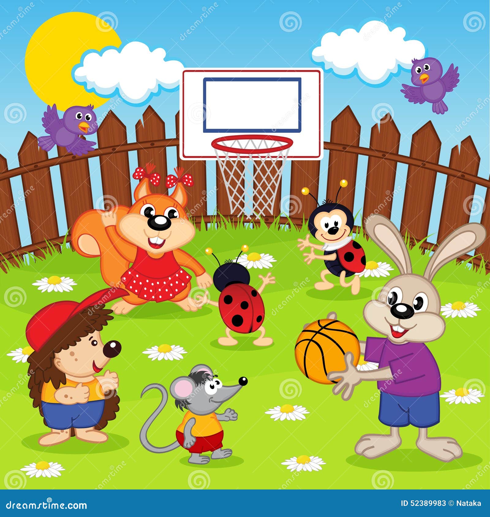 Basketball Animals Stock Illustrations – 232 Basketball Animals Stock ...