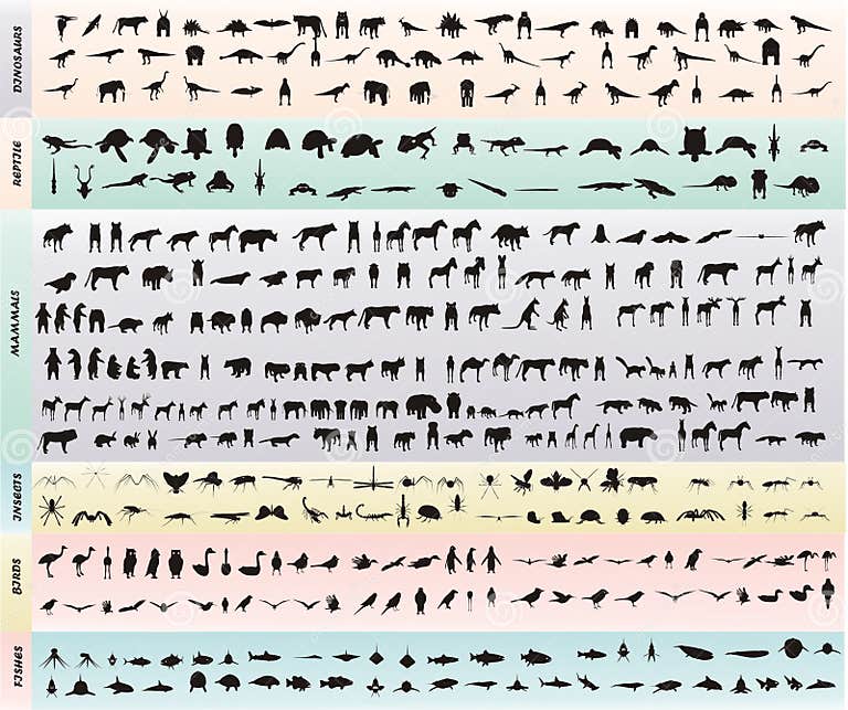 Animals shape vector stock vector. Illustration of penguin - 6530896