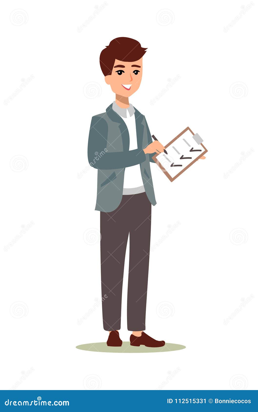 Businessman Character Set. Animate Character. Male Personage ... Businessman Character Set. Animate Character. Male Personage ...