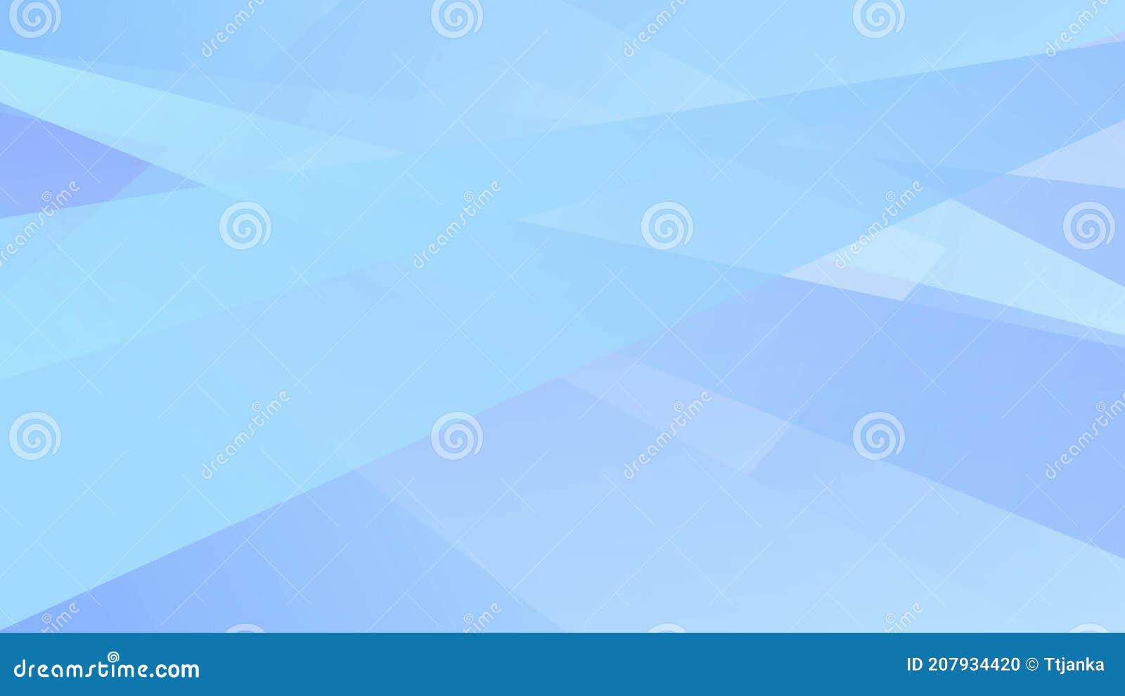 Animated Abstract Geometric Blue Background. Triangles Appears on a ...