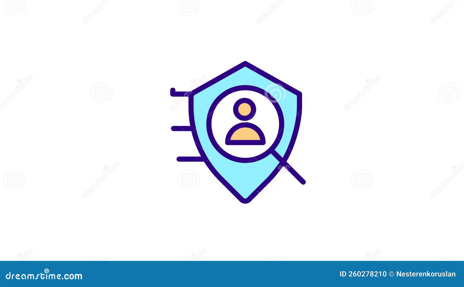 Animated Access Control Color Icon Stock Footage - Video of pictogram ...