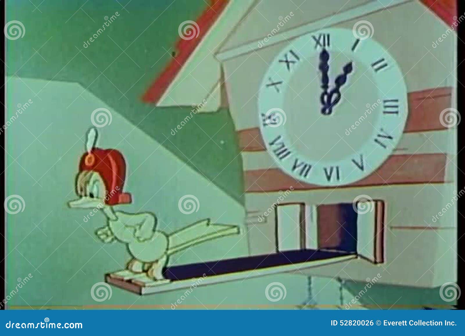 Animated Angry Cuckoo Clock Bird Stock Footage - Video of ...