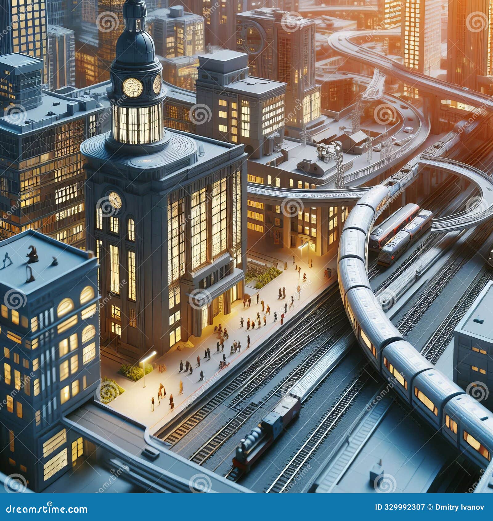 Animated Architectural Models Miniature Achitectural Models Whe Stock ...