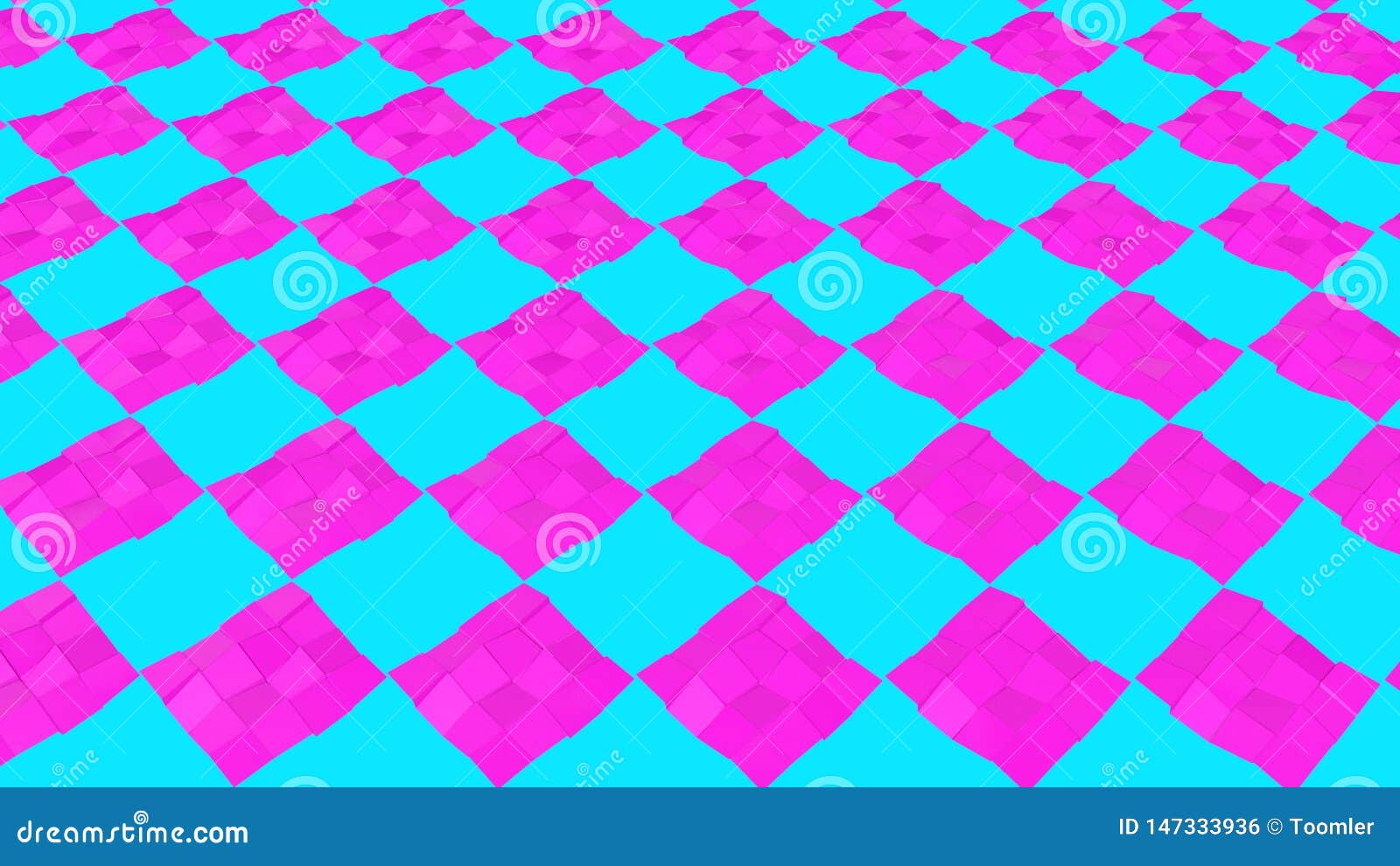 Animated Background of Low Poly Square. 3d Render Stock Footage - Video ...