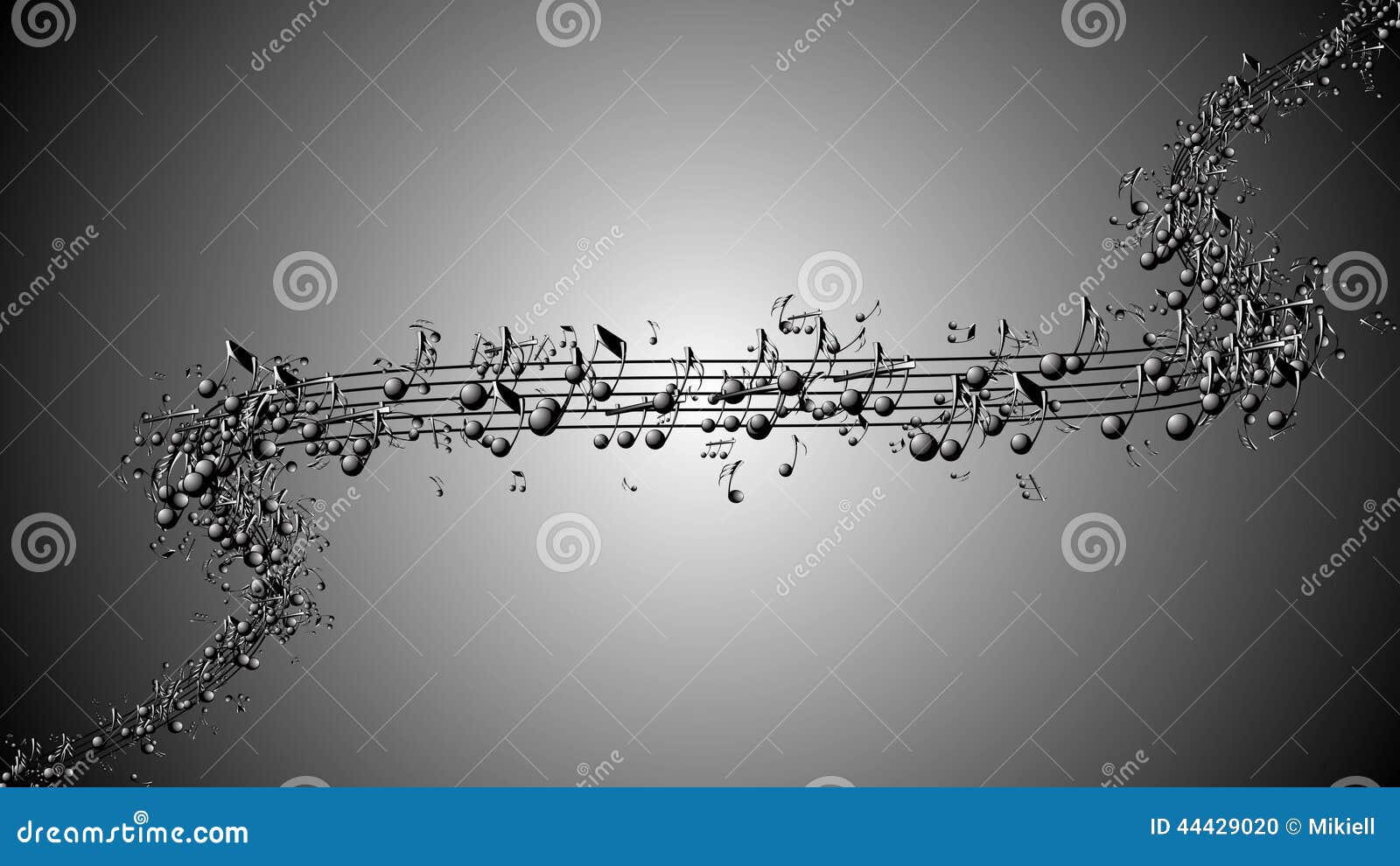 Animated Background Musical Notes Music Notes Flowing Stock Footage ...