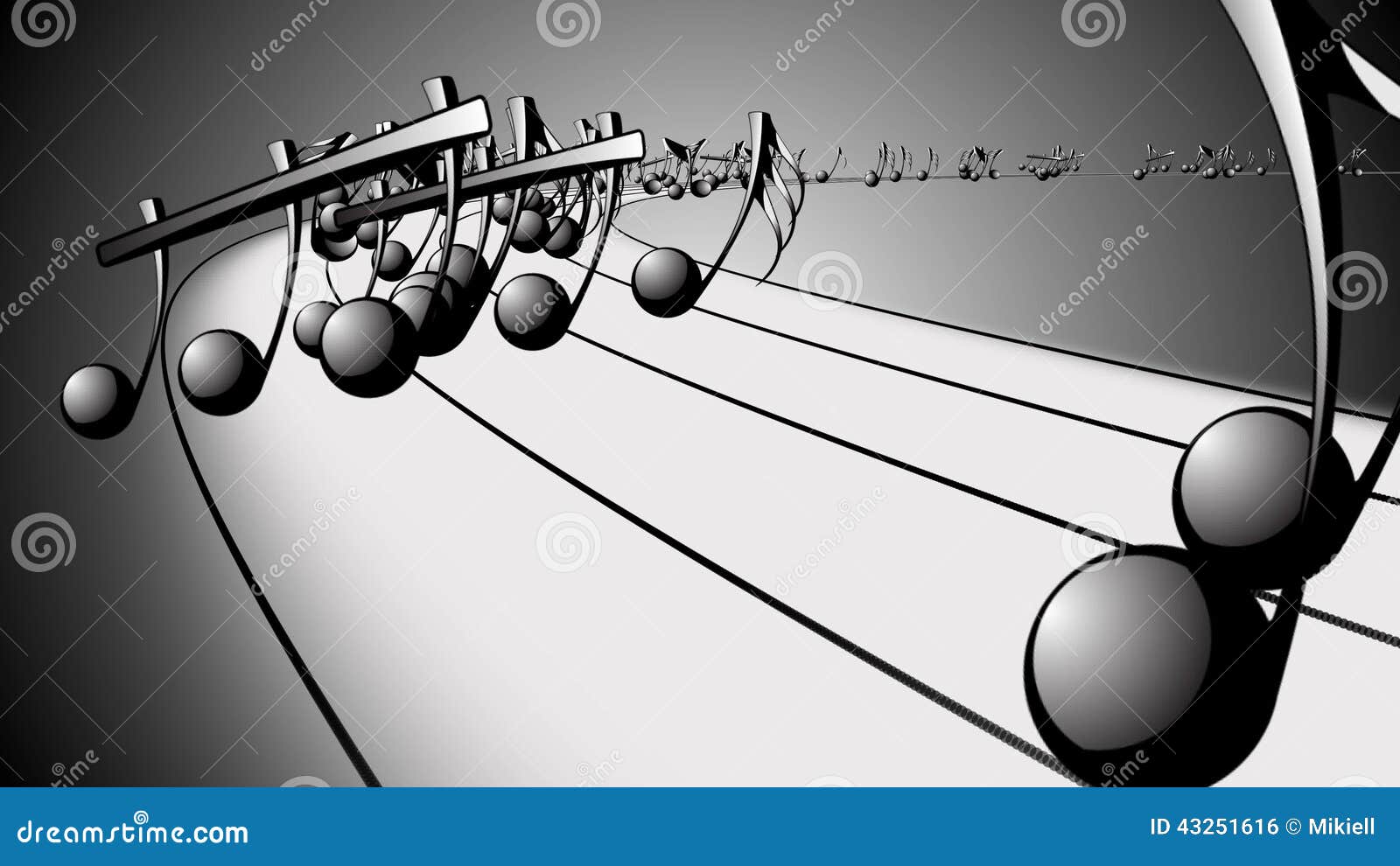 Animated Background with Musical Notes, Music Notes - LOOP Stock ...