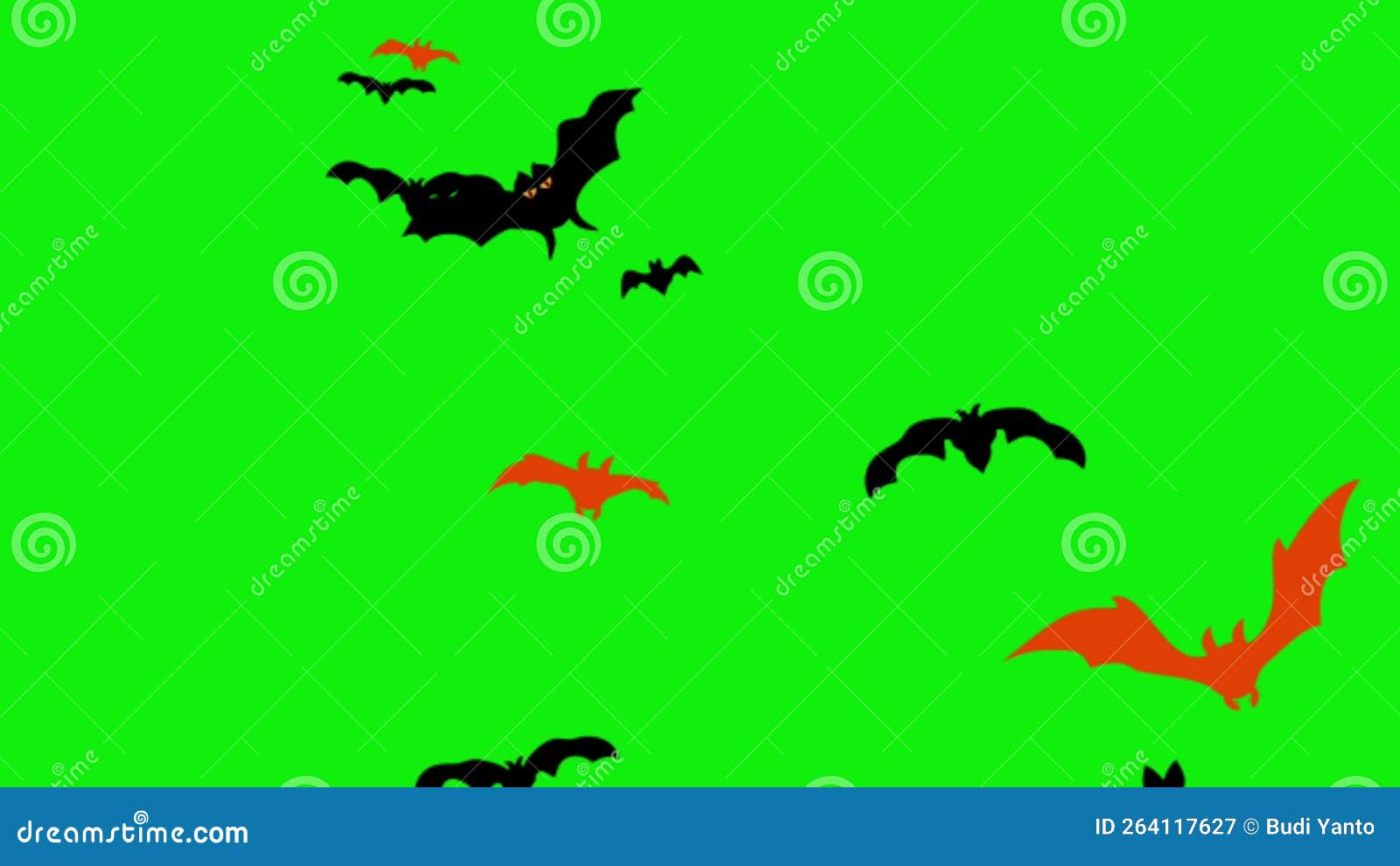 Animated Flying Bats