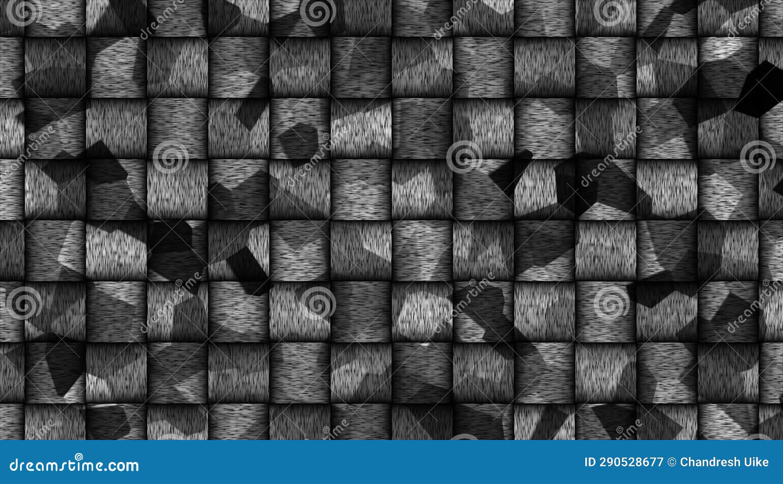 Black and White Moving Mosaic Tile Pattern Background Stock Video ...