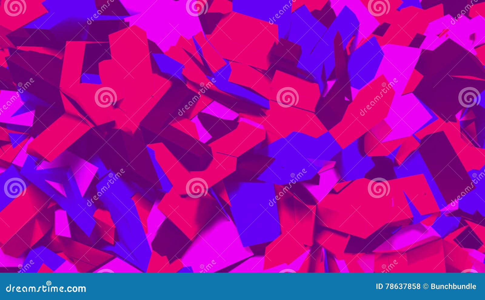 Animated Blocks and Pieces. 4K Ultra HD. Stock Footage - Video of ...