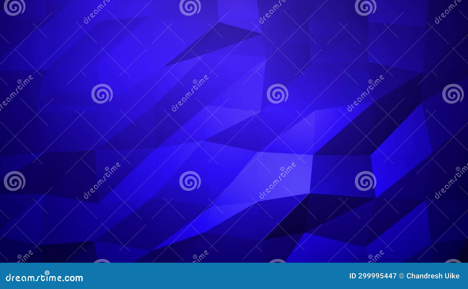 Blue Color Low Poly Background Stock Video - Video of effect, shapes ...