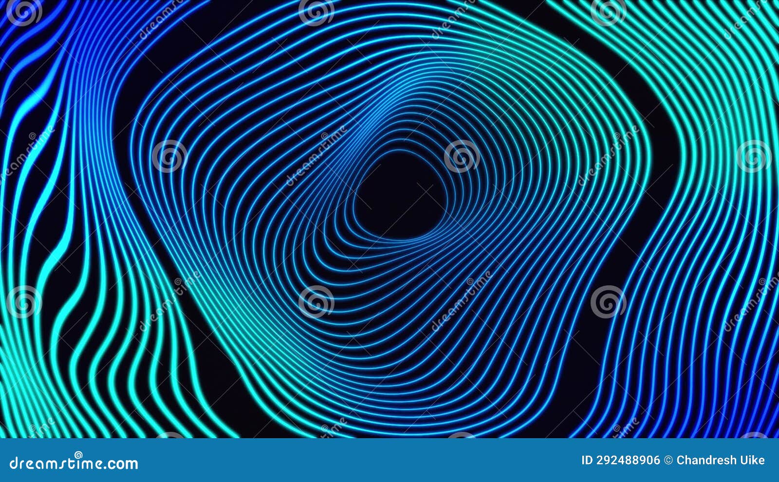 Blue Gradient Circular Abstract Repeating Element Background Stock ...