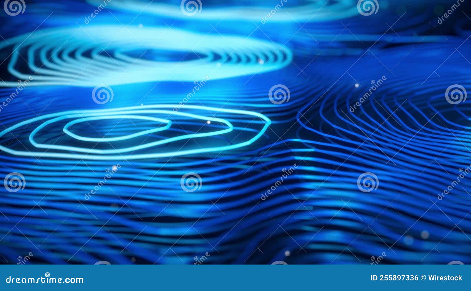 Animated Blue Technology Motion Background Stock Footage - Video of ...