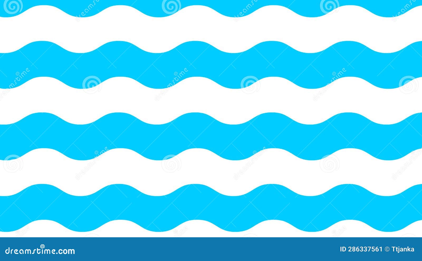 Animated Blue Waves Background. Looped Video. Decorative Waves ...
