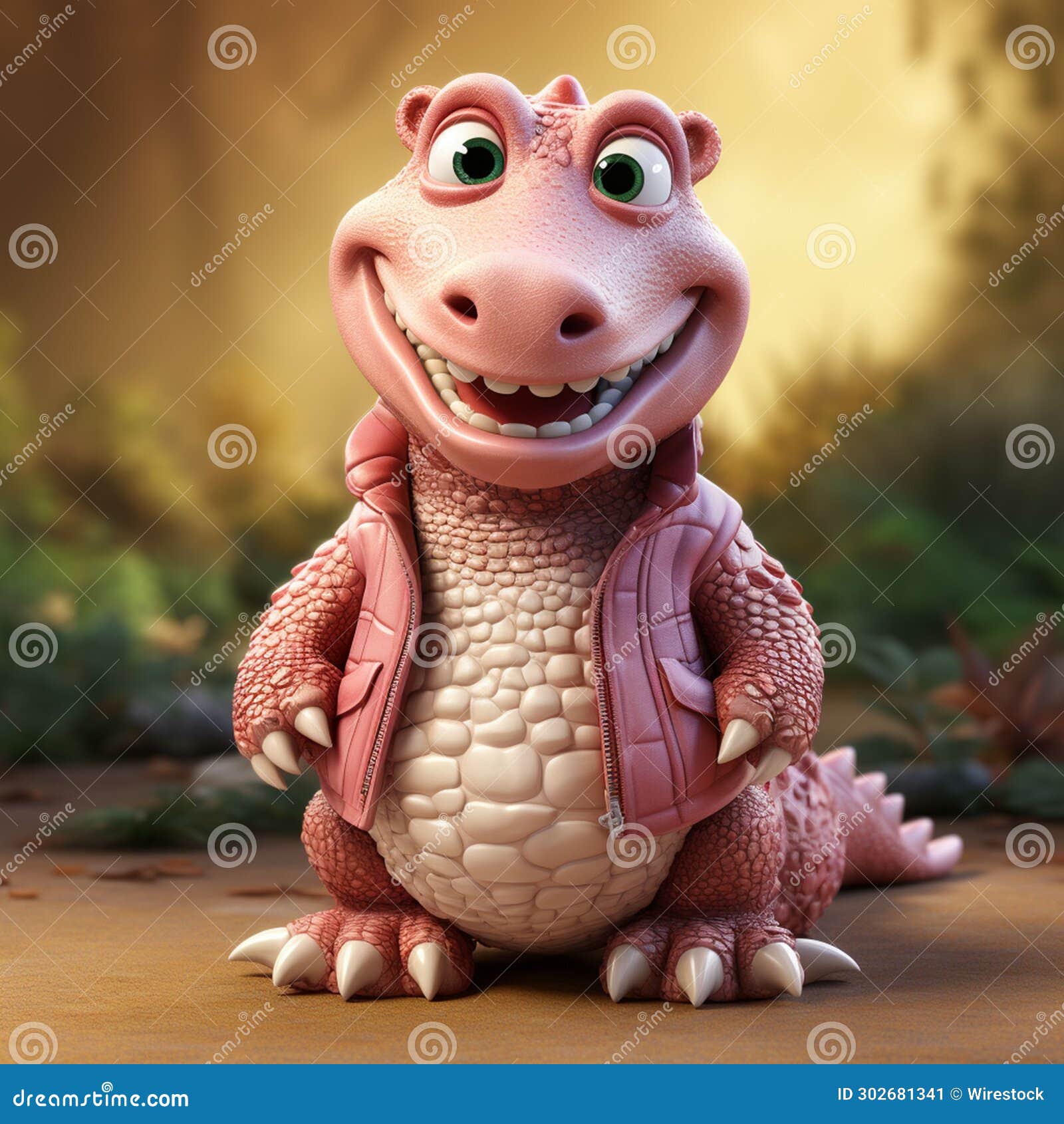 Animated Cheerful Tooth With A Toothbrush. Generated AI Stock Image ...