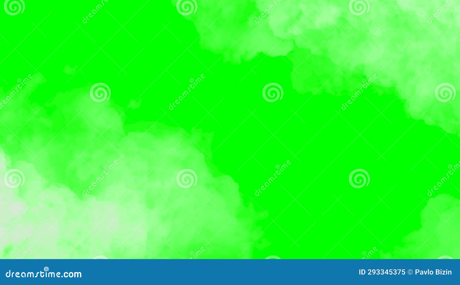 Animated Clouds Moving Fast on Green Screen Stock Video - Video of ...