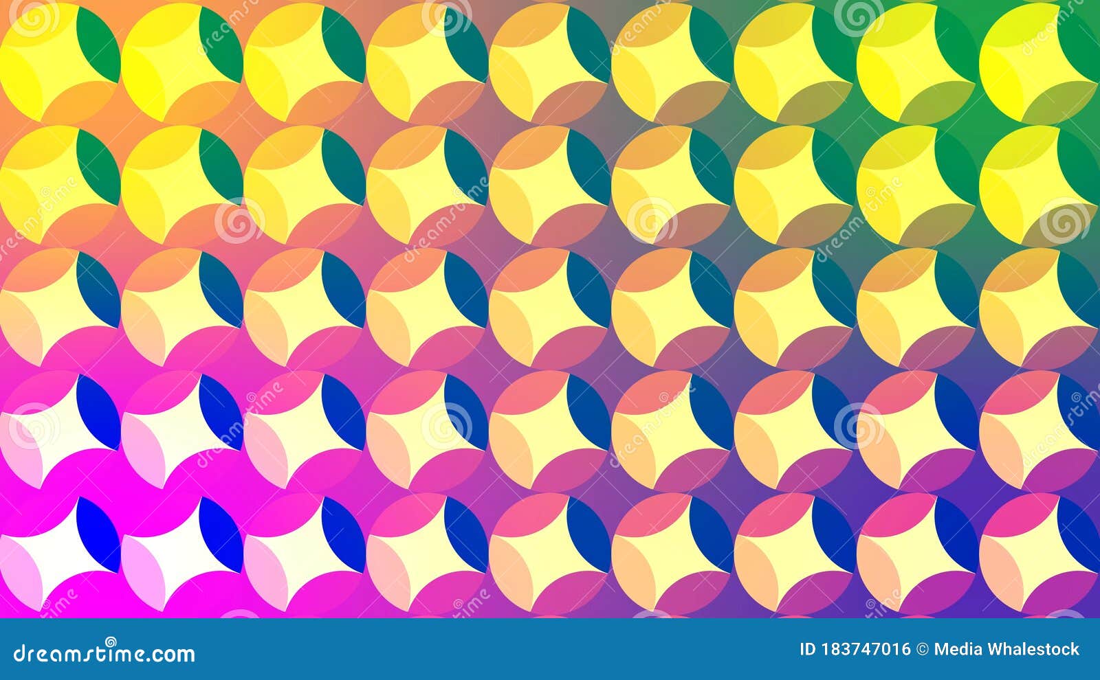 Animated Pattern With Wave Colors Of A T Rex Dinosaur Stock Photo ...